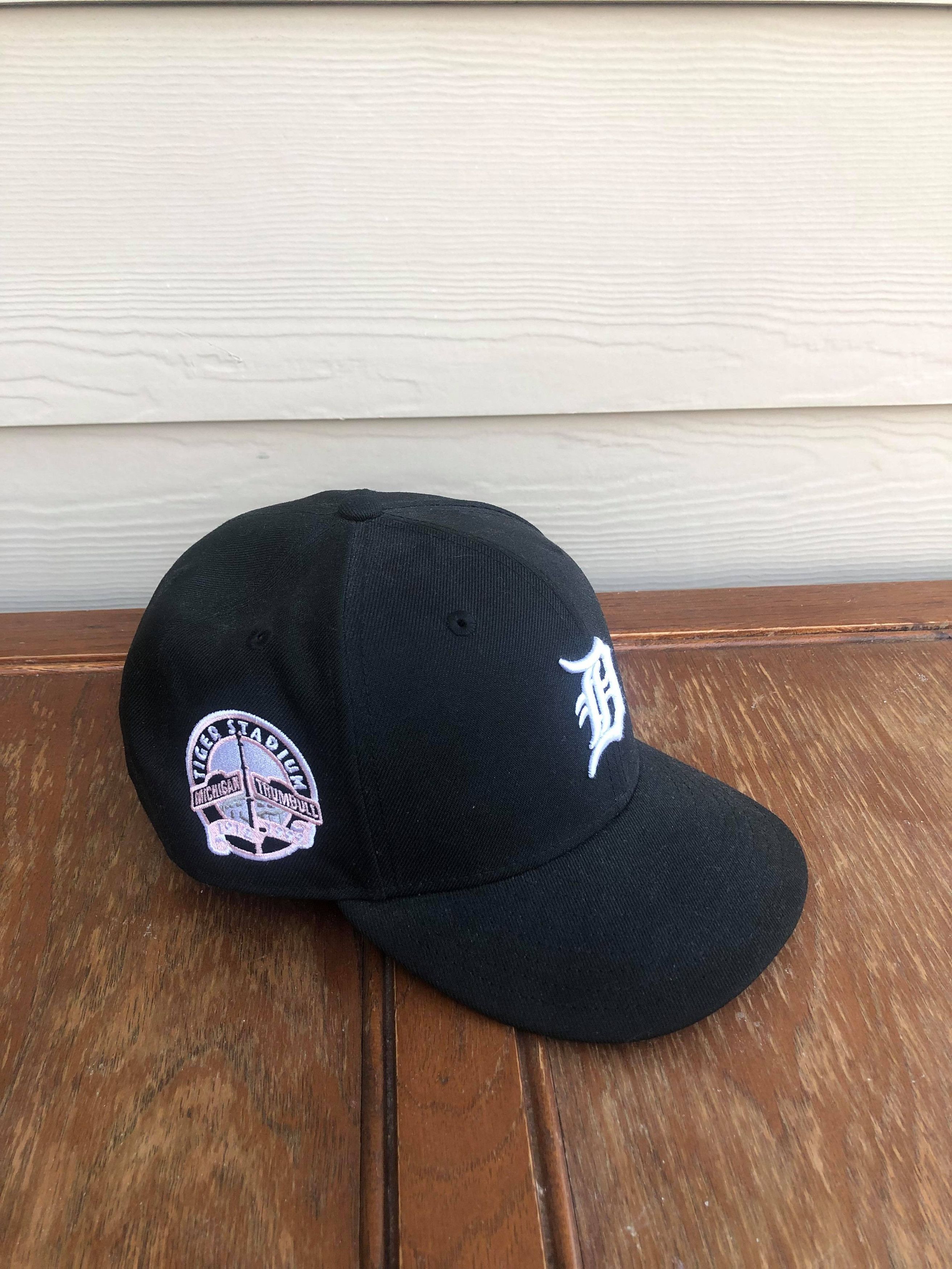 New Era Detroit Tigers Patch OhGeesy Rare Pink brim Snapback Hat | Grailed
