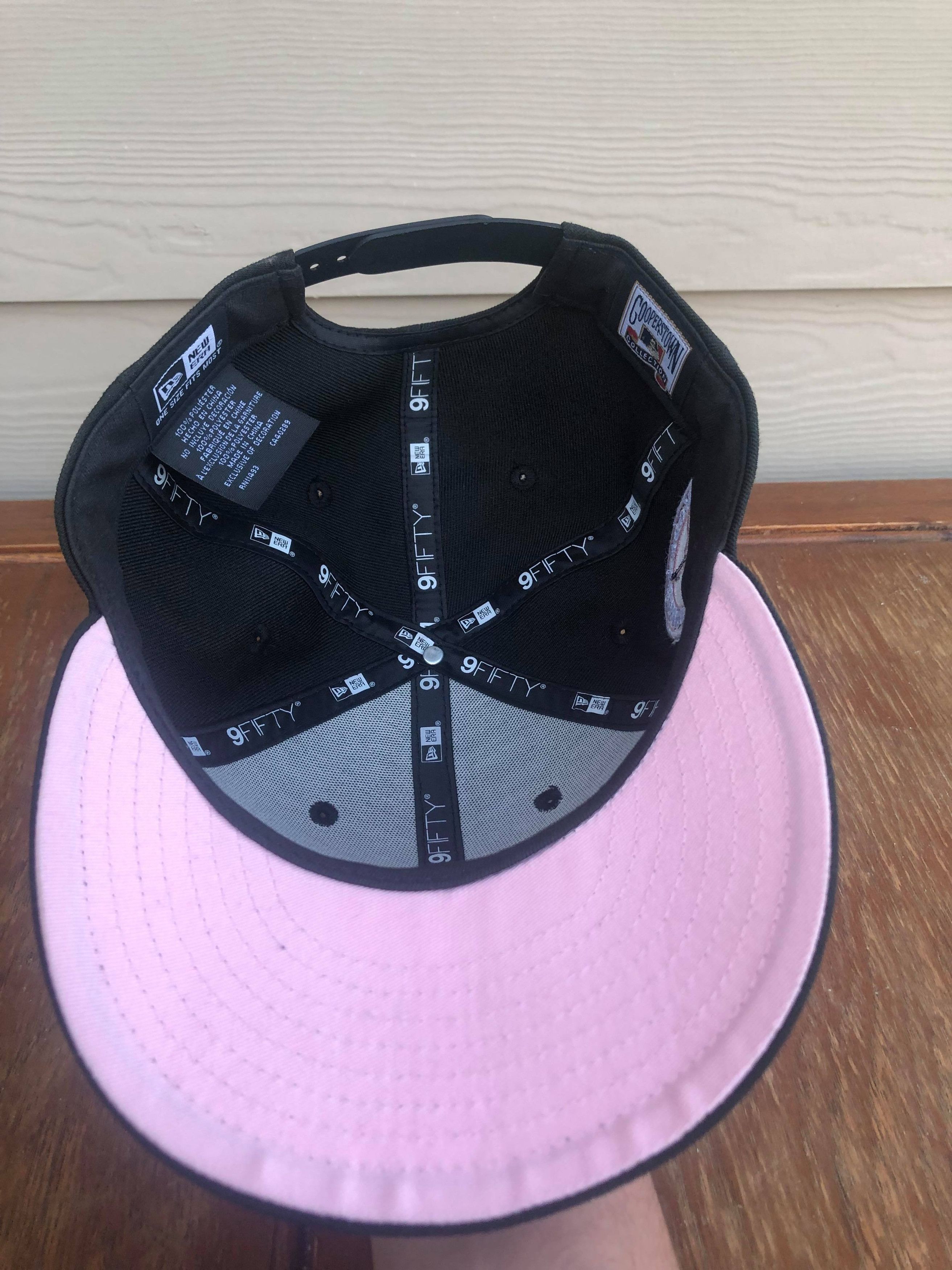 New Era Detroit Tigers Patch OhGeesy Rare Pink brim Snapback Hat | Grailed