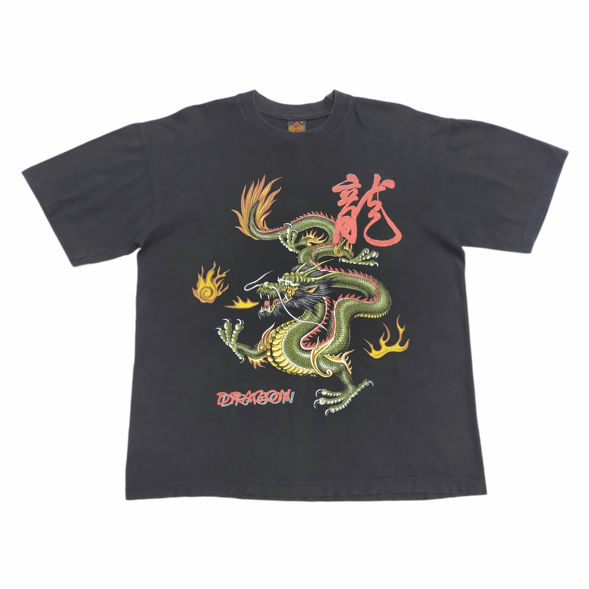 Streetwear Dragon graphic tee | Grailed