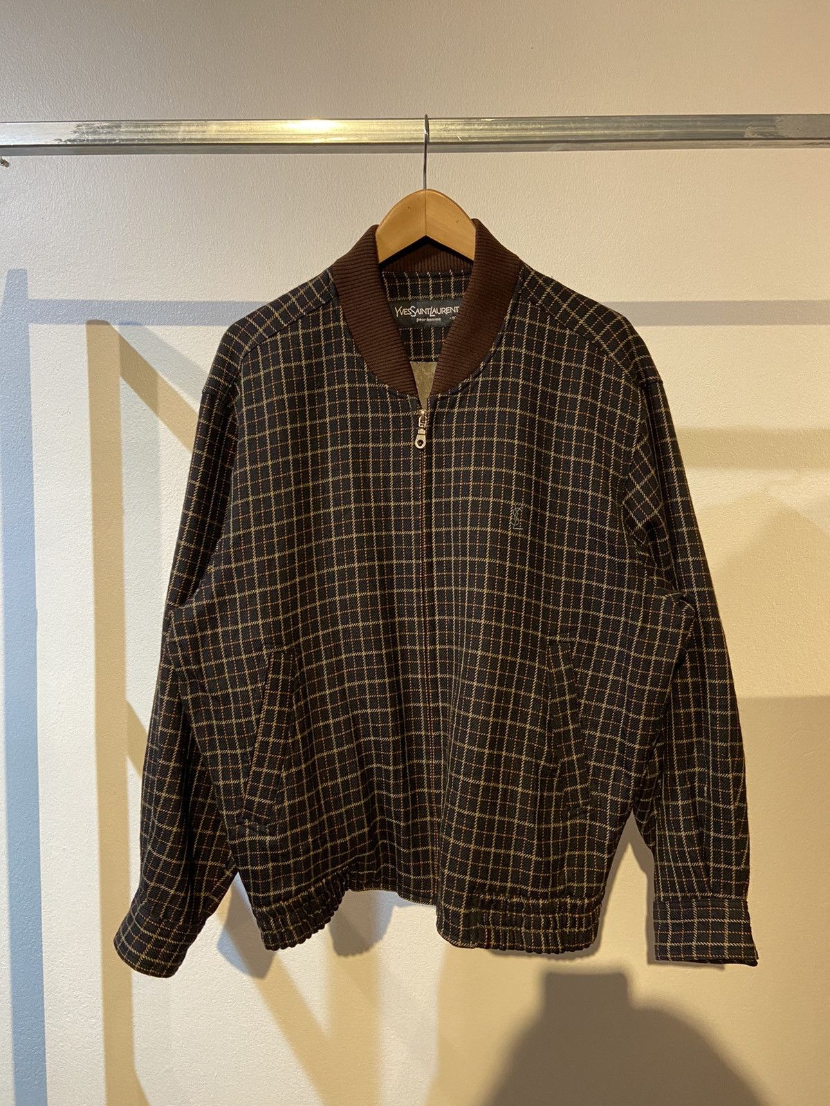 Yves Saint Laurent Yves Saint Laurent Wool Bomber Jacket | Grailed