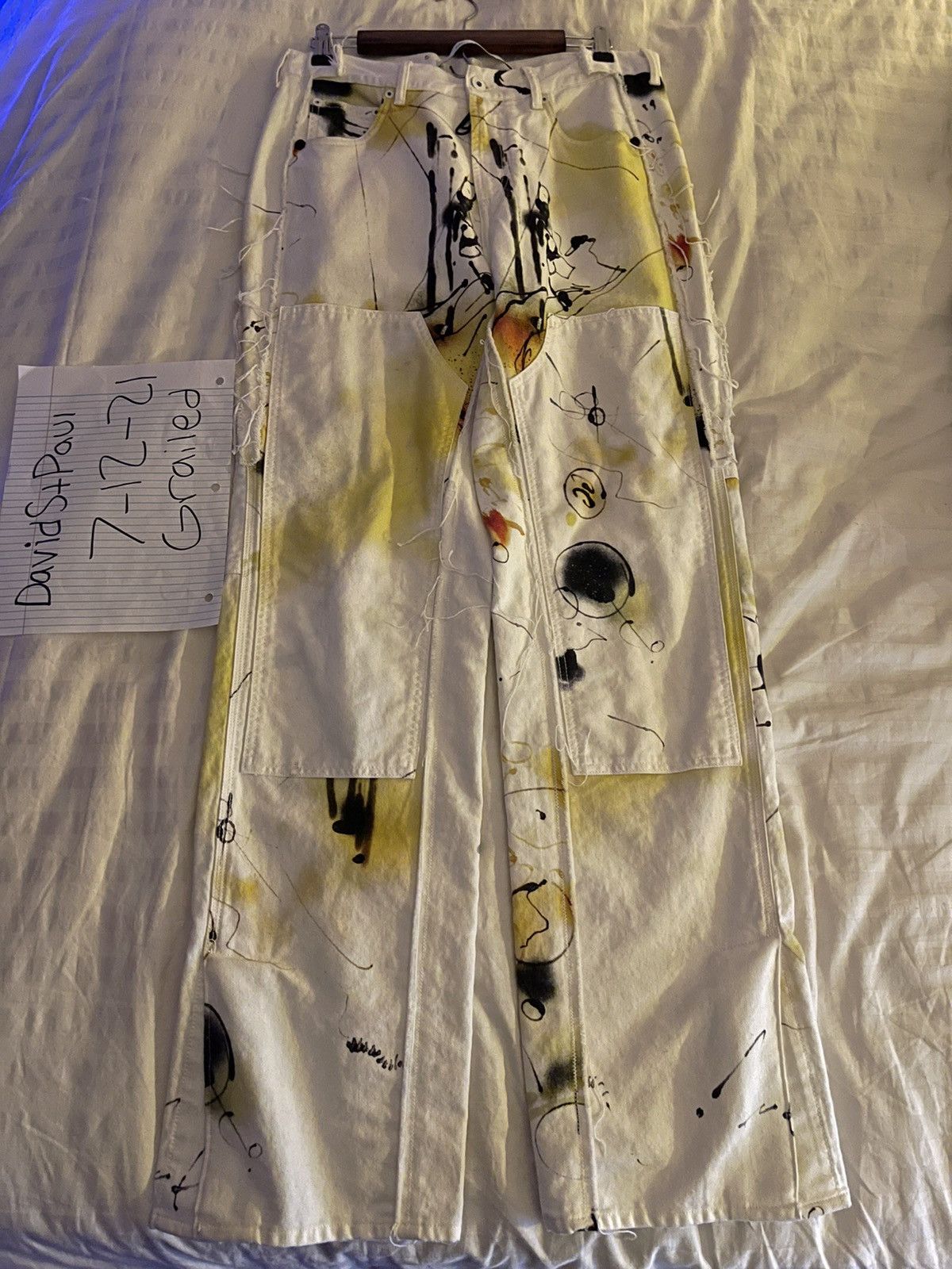 Futura × Off-White Off white X futura2000 cargo pants | Grailed