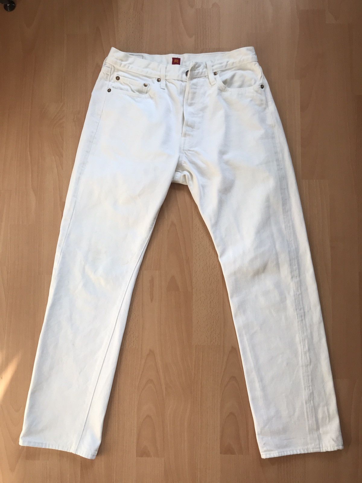 Japanese Brand × Resolute Resolute 710 33/32 White Denim 10th Anniversary | Grailed