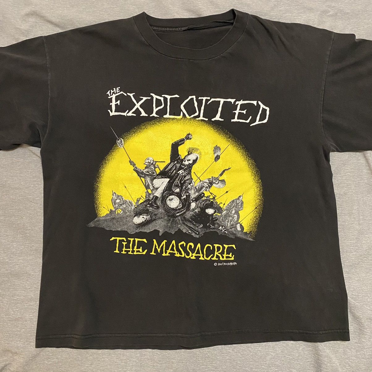 Vintage Vintage Exploited Band Tee | Grailed