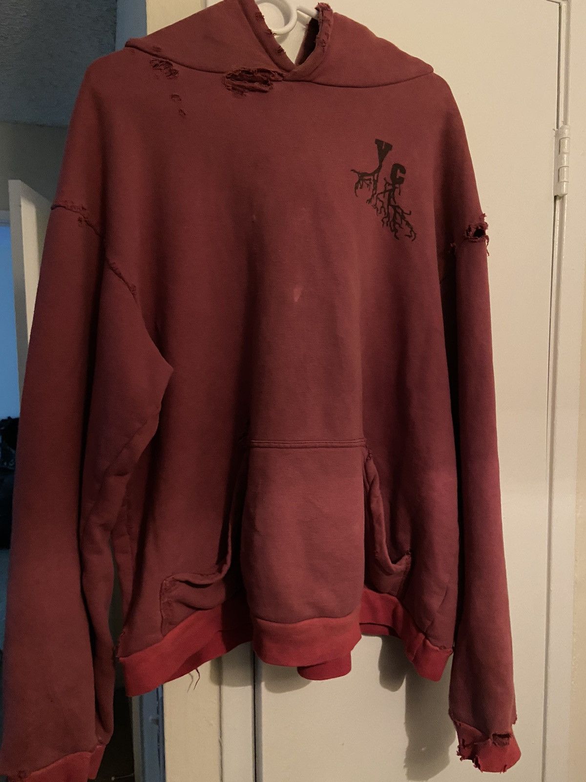 Raf Simons Raf simons A/W 2002 Virginia Creeper Hoodie | Grailed