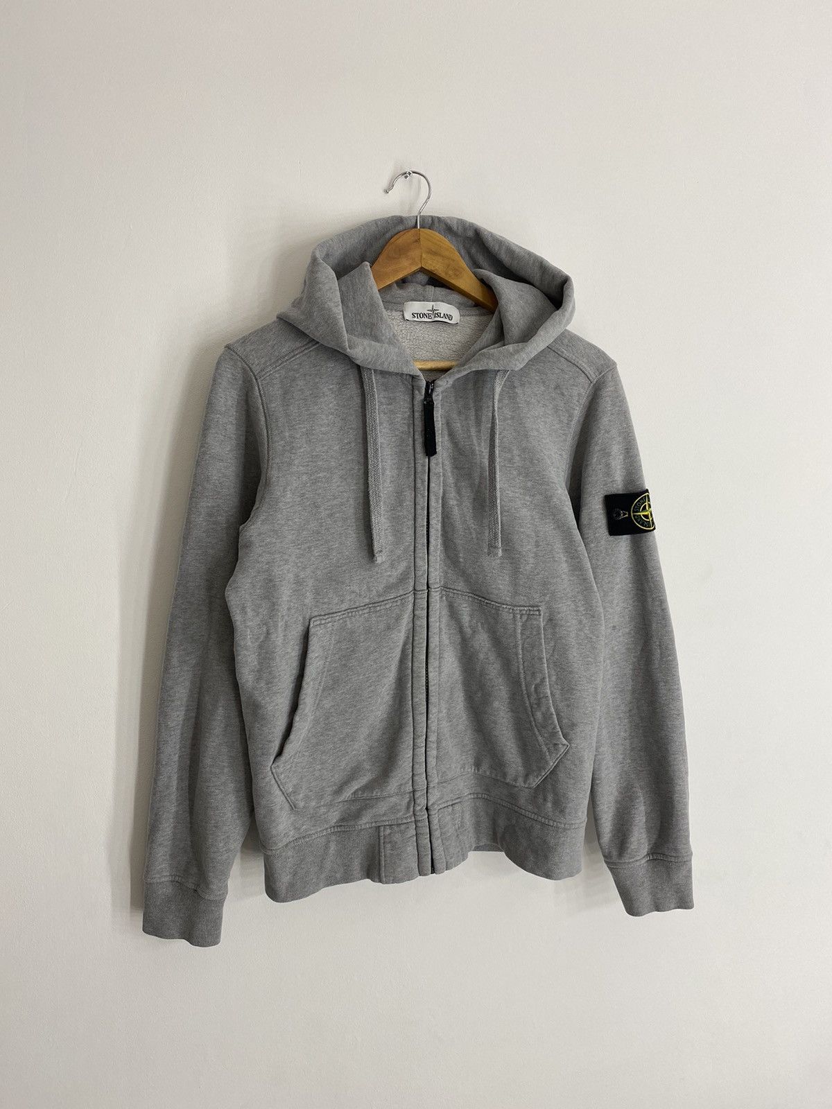 Stone Island Zip Hoodie | Grailed