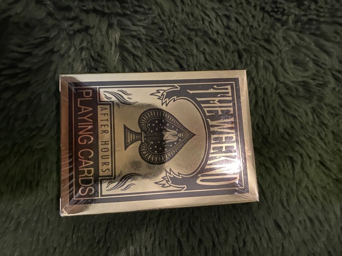 The Weeknd The Weeknd After Hours Playing Cards | Grailed