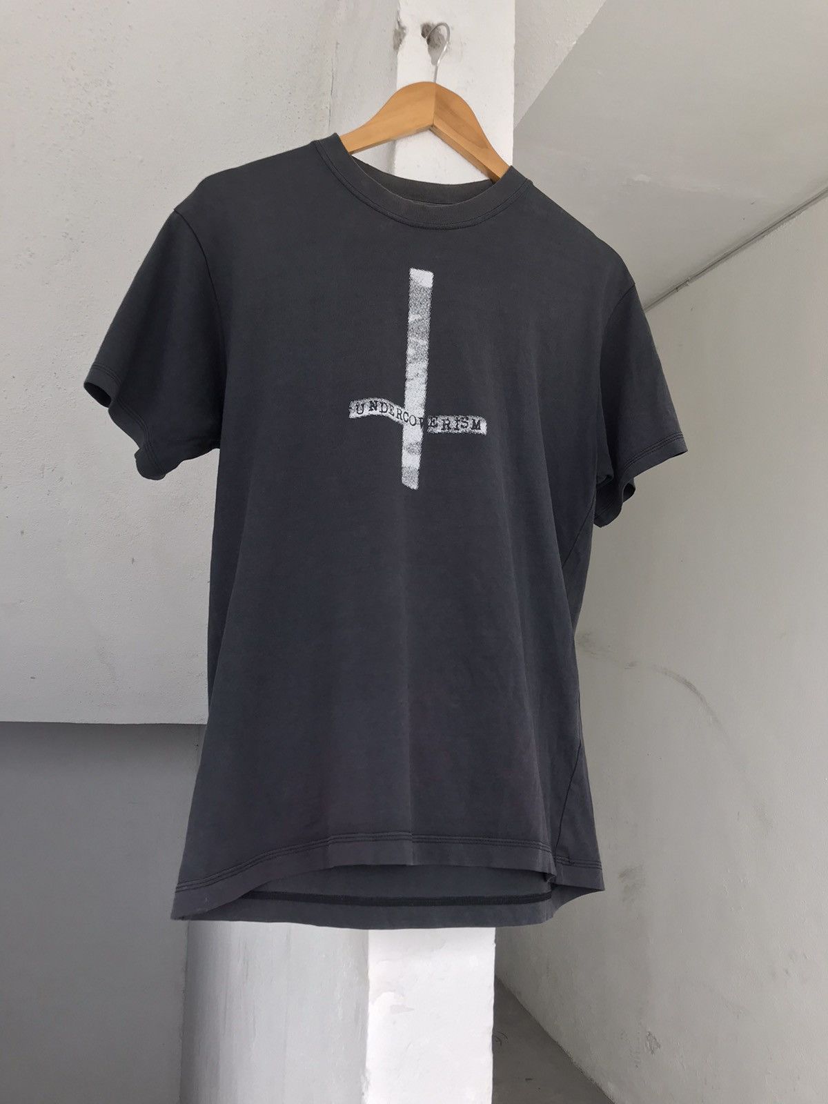 Undercover Rare Vtg Undercover Upside Down Cross Tee | Grailed