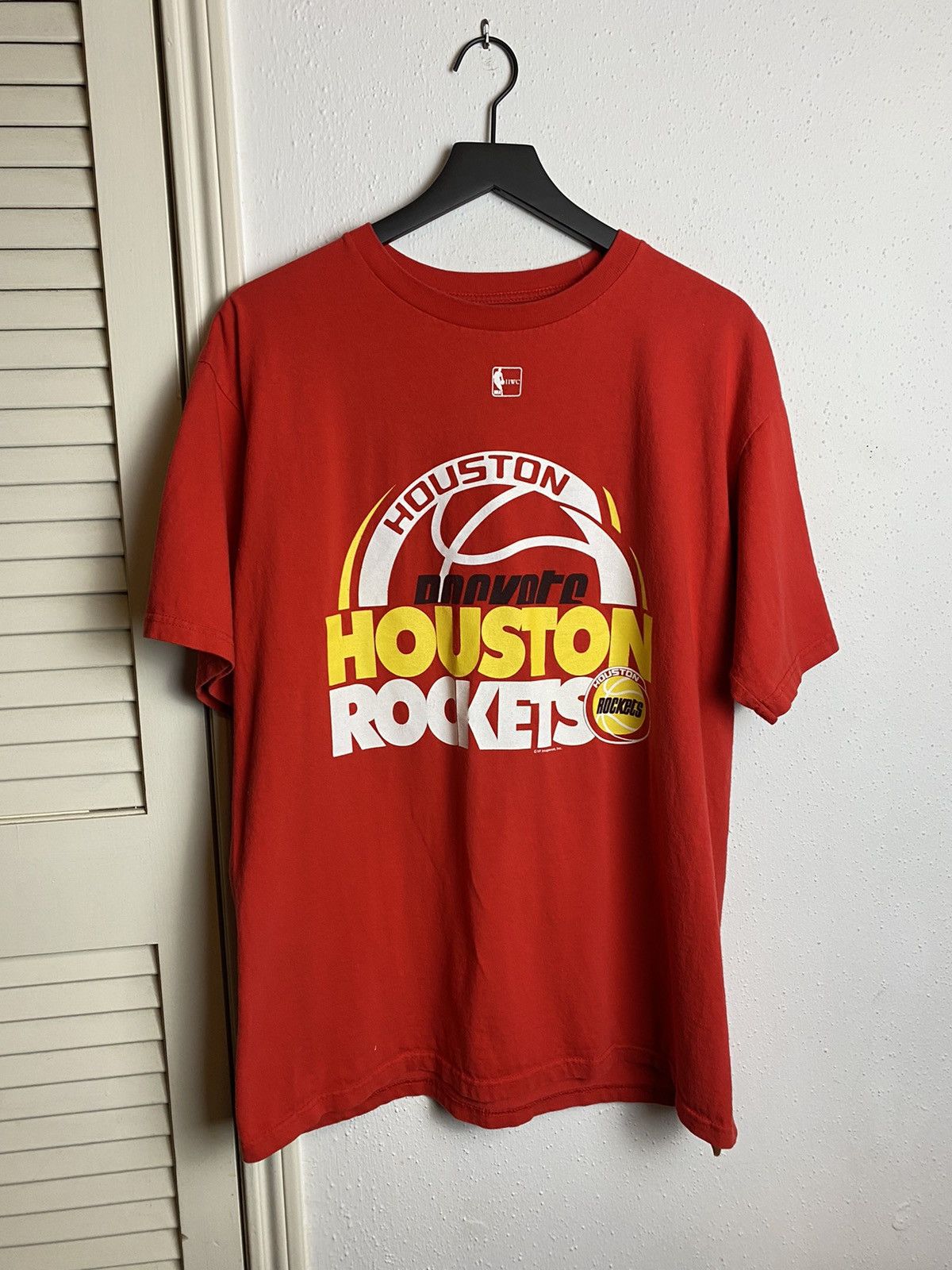 Majestic × Vintage Hardwood classics by majestic Houston Rockets Shirt ...
