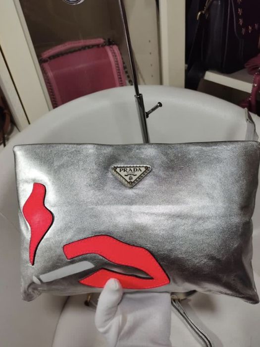 Prada Prada two way sling / clutch bag | Grailed