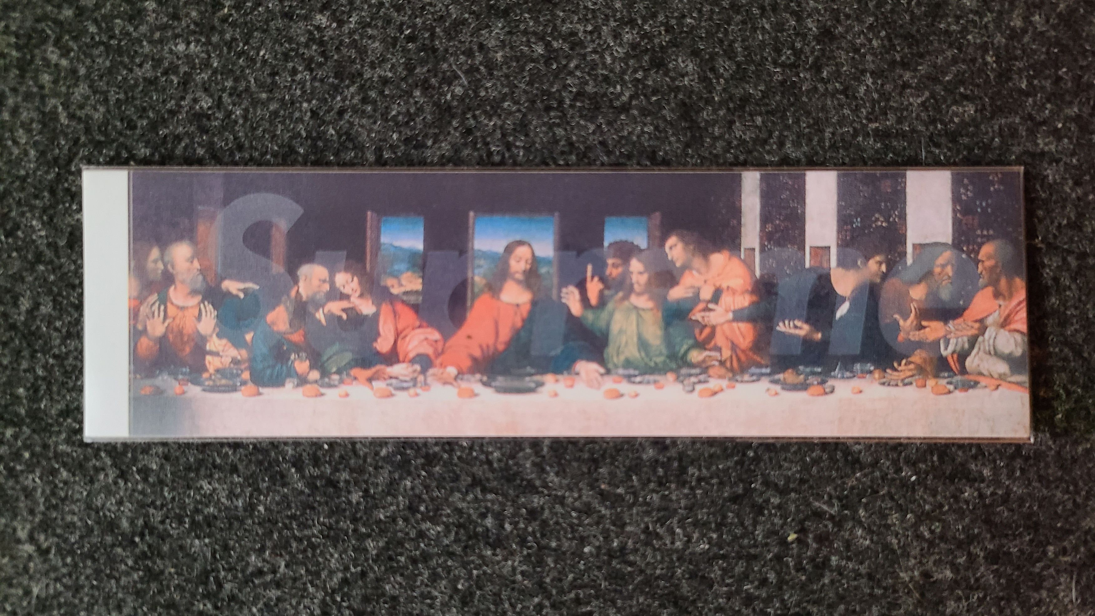 Supreme Supreme Last Supper Box Logo Sticker (white tab) | Grailed