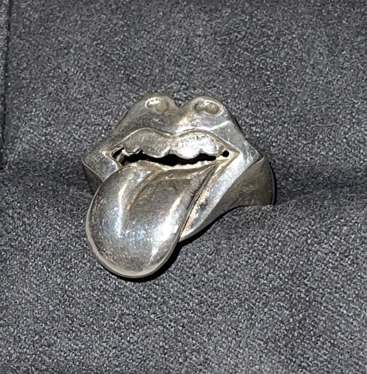 Vintage Vintage Rolling Stones Ring Sterling Silver sz7.5 | Grailed