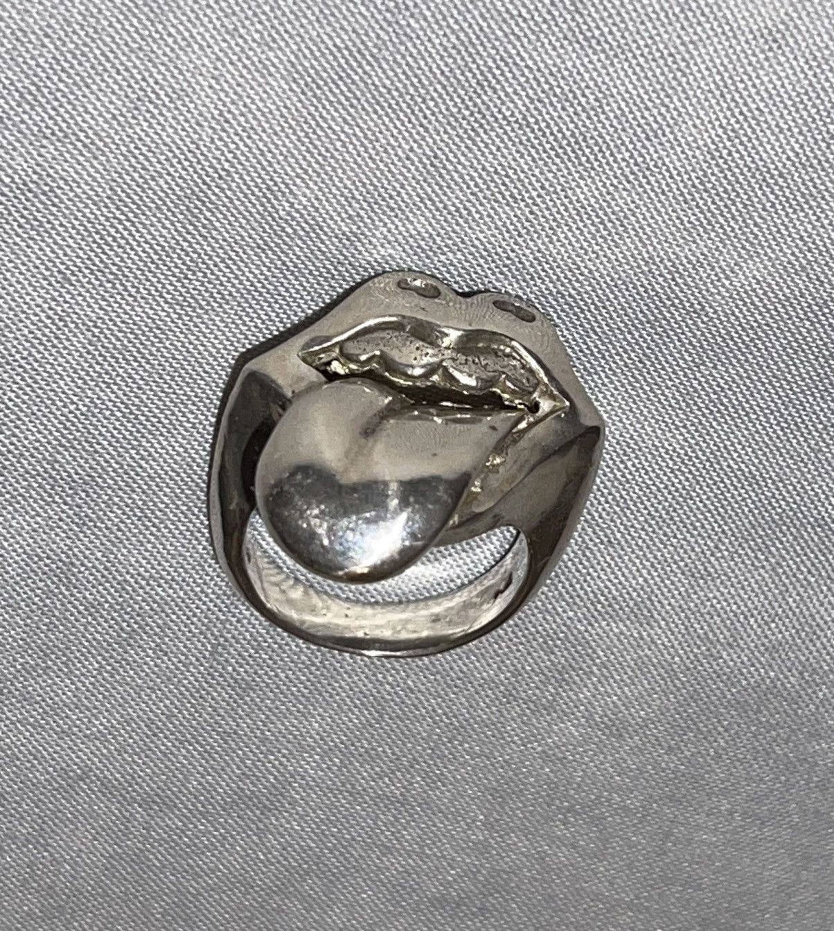 Vintage Vintage Rolling Stones Ring Sterling Silver sz7.5 | Grailed