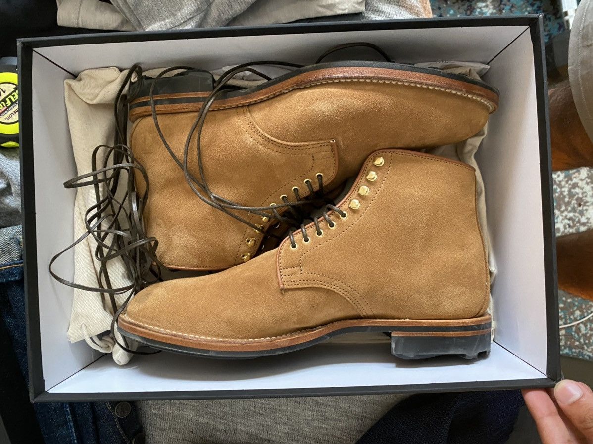 Viberg Viberg Anise Calf Suede Derby Boots | Grailed
