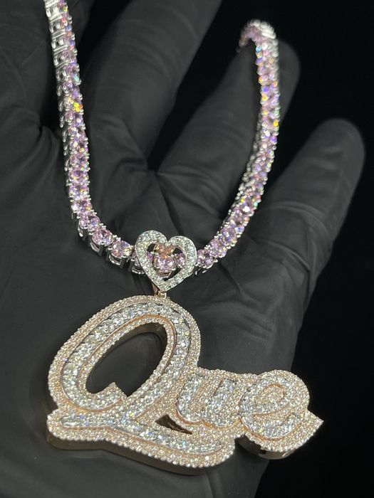 Gold Custom diamonds piece | Grailed