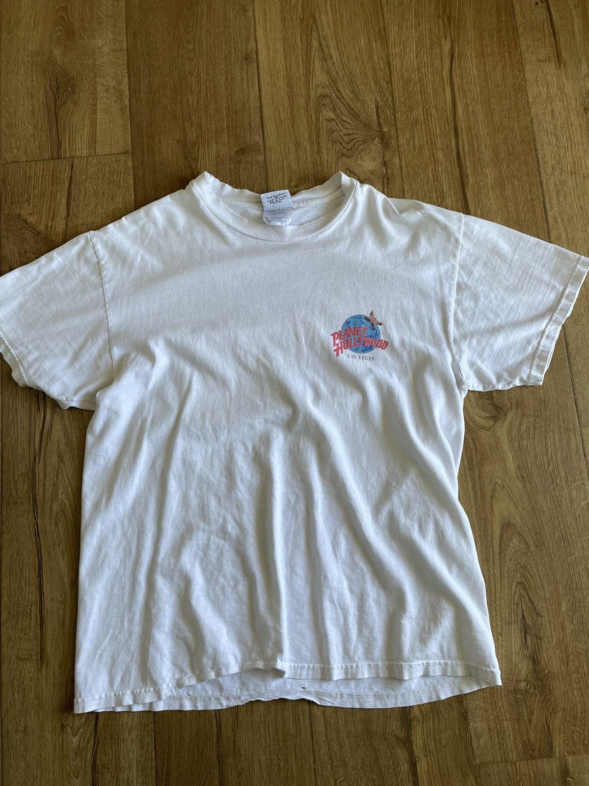 Planet Hollywood VINTAGE PLANET HOLLYWOOD LAS VEGAS TEE: LARGE | Grailed