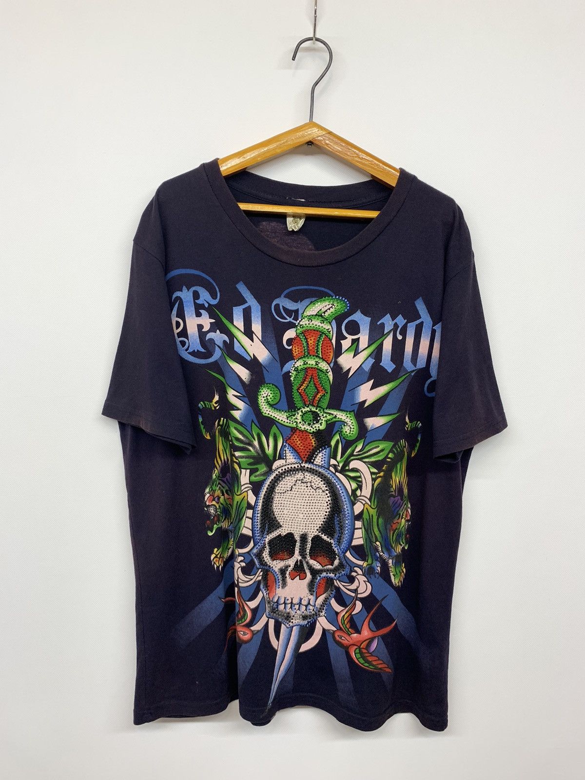 Christian Audigier × Ed Hardy × Vintage Vintage T-Shirt Ed Hardy ...