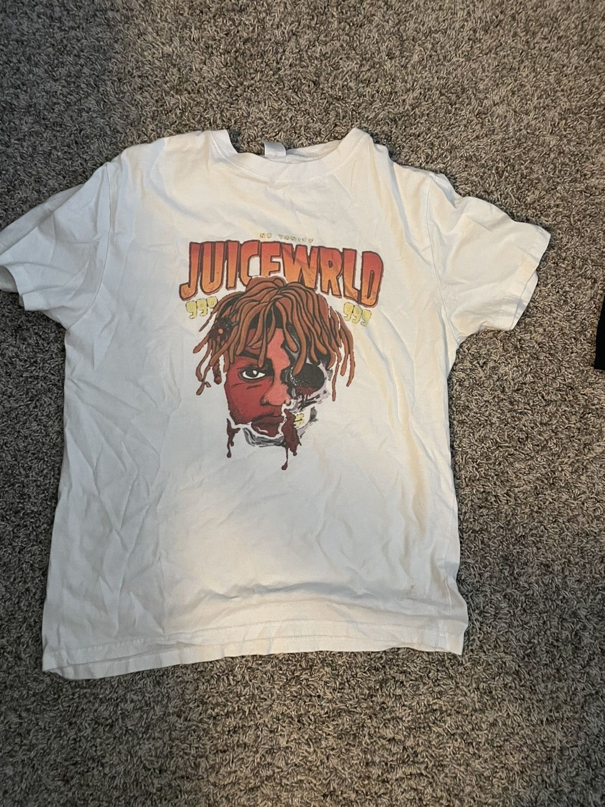 999 Club Juice Wrld 999 Abstract Tee “No Vanity” Limited Edition S ...