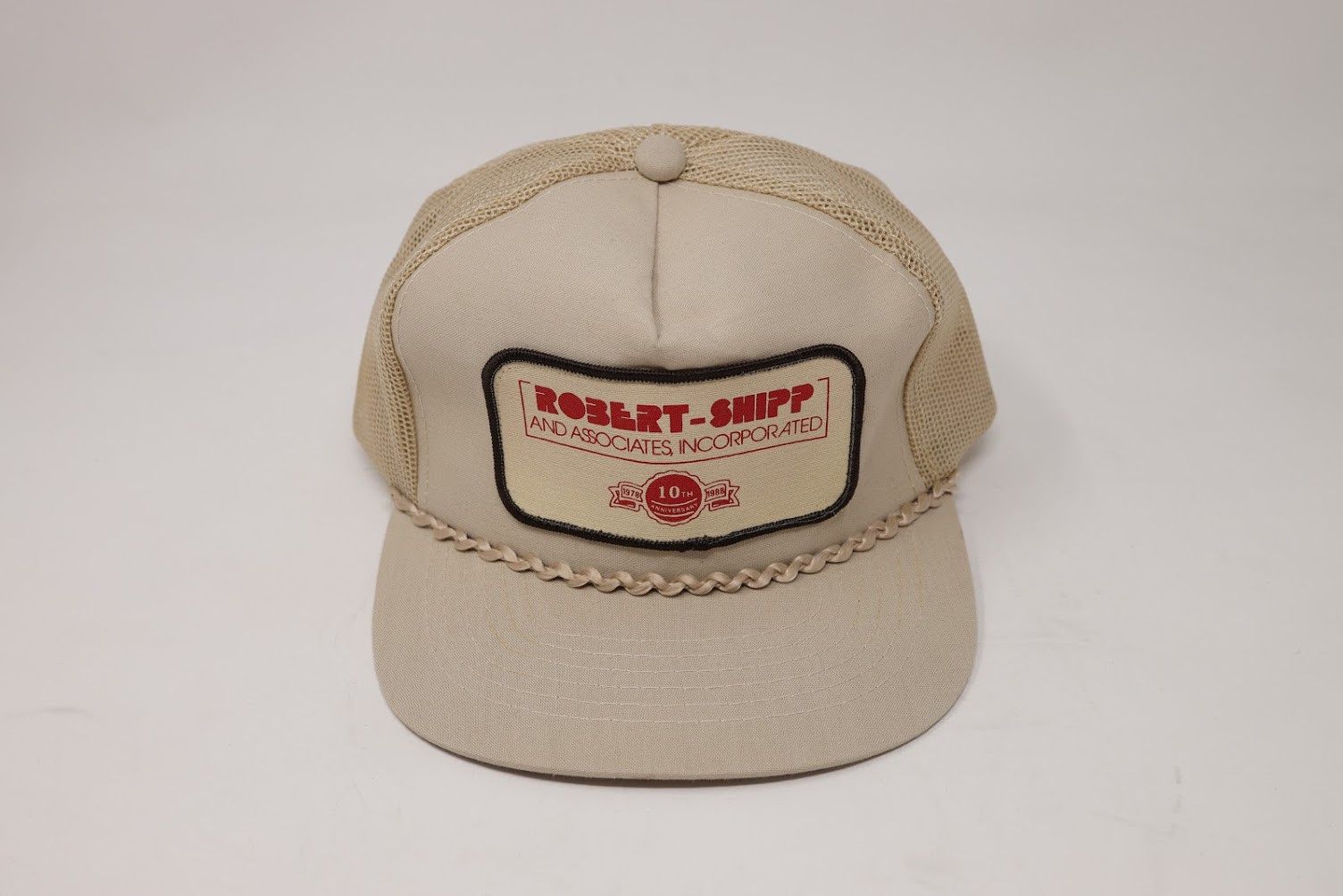 Vintage Vintage 80s Robert Shipp Youngan Mesh Trucker Snap Back Cap ...