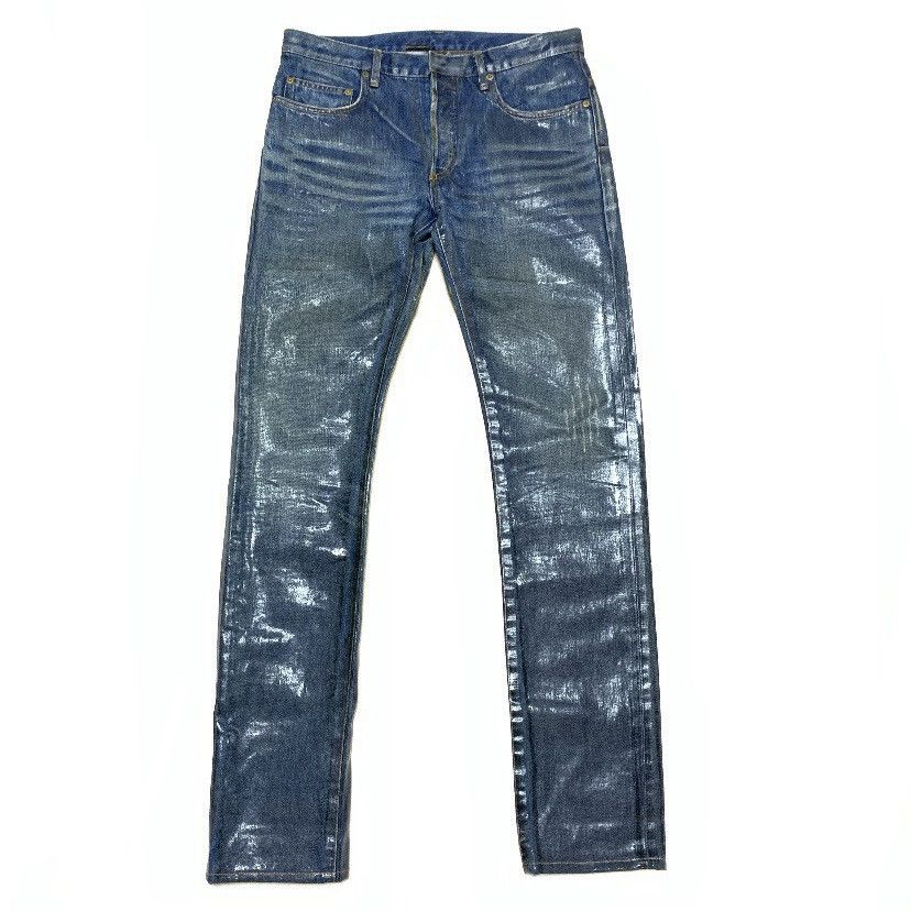 Dior × Hedi Slimane DIOR Hedi Slimane 2007A/W luster waxed coating ...
