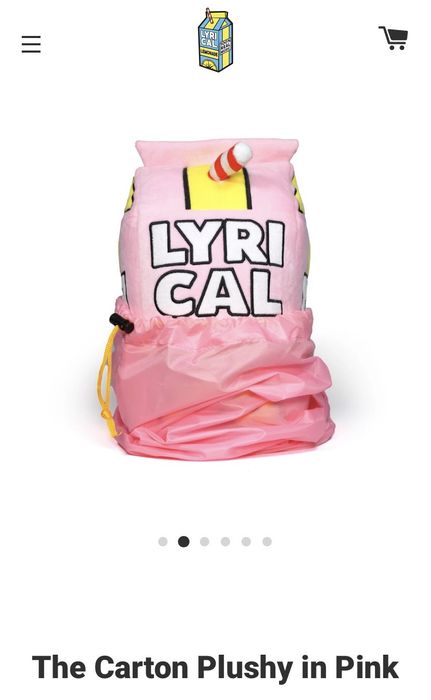 Lyrical Lemonade The Lyrical Lemonade Plushy in Pink | Grailed