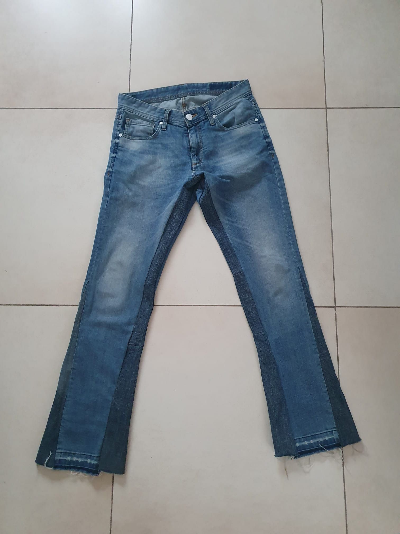 Custom Flared Jeans Gallery Dept. style custom | Grailed