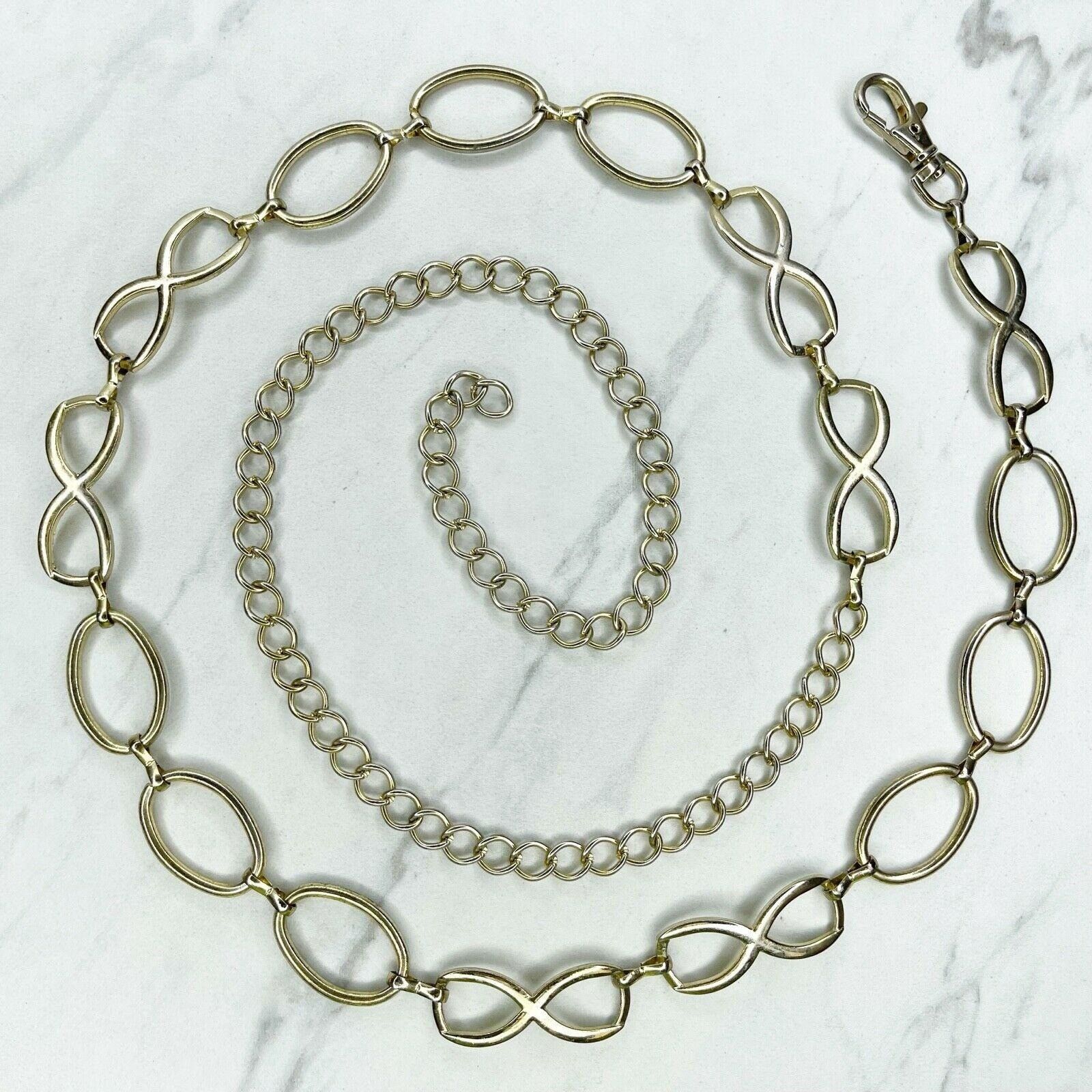 Other Infinity Sign Symbol Concho Belly Body Chain Link Belt | Grailed