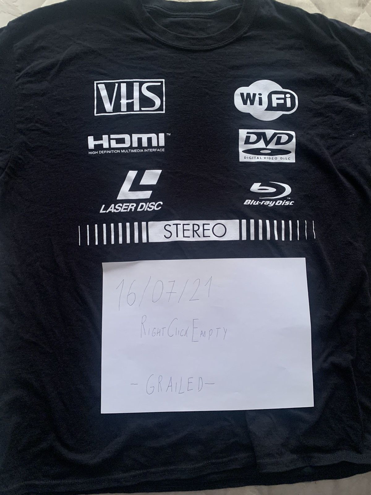 Bones × TeamSESH Team Sesh Rare Long Sleeve VHS/WI-FI/STEREO | Grailed