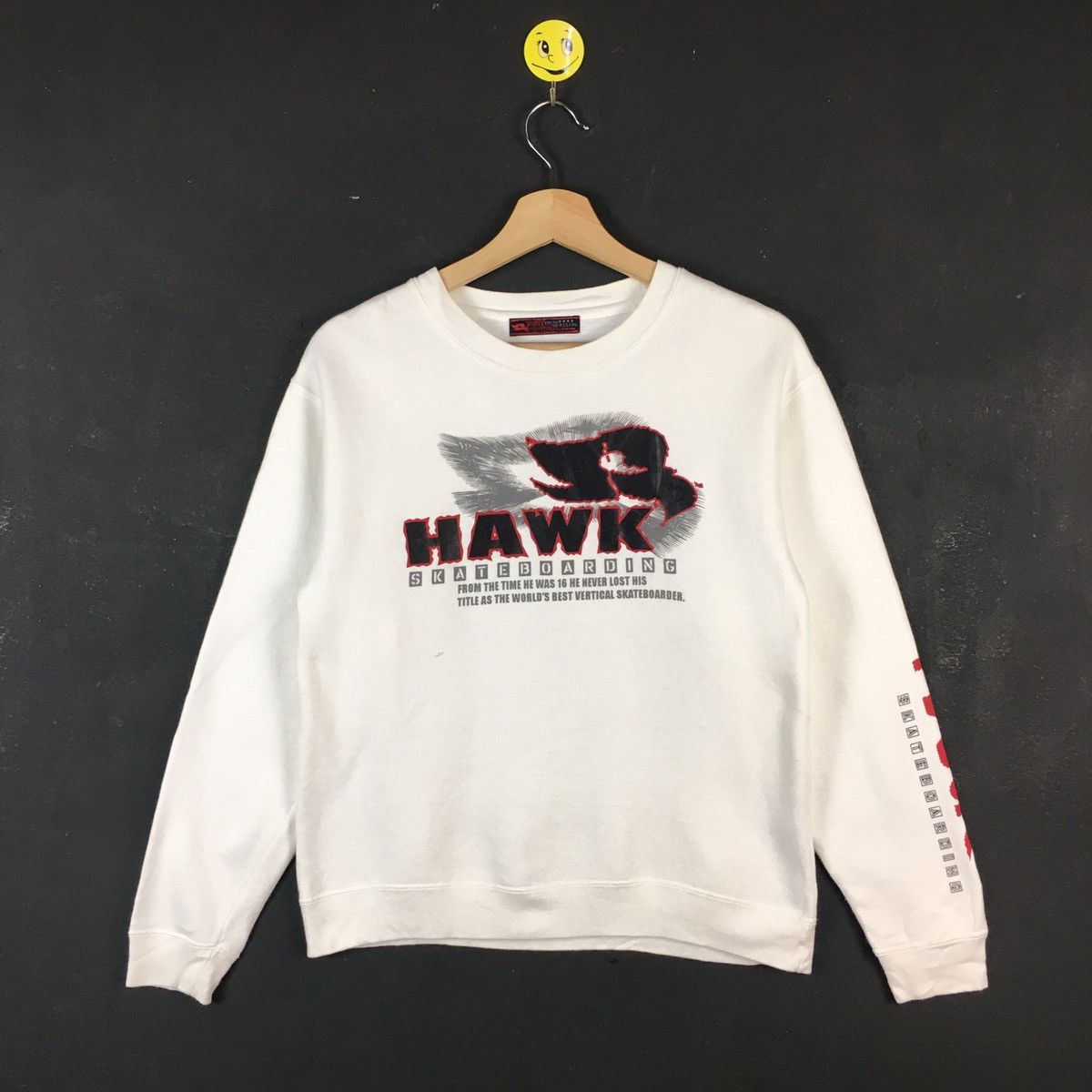Hawk × Tony Hawk × Welcome Skateboards Tony Hawk sweatshirt | Grailed