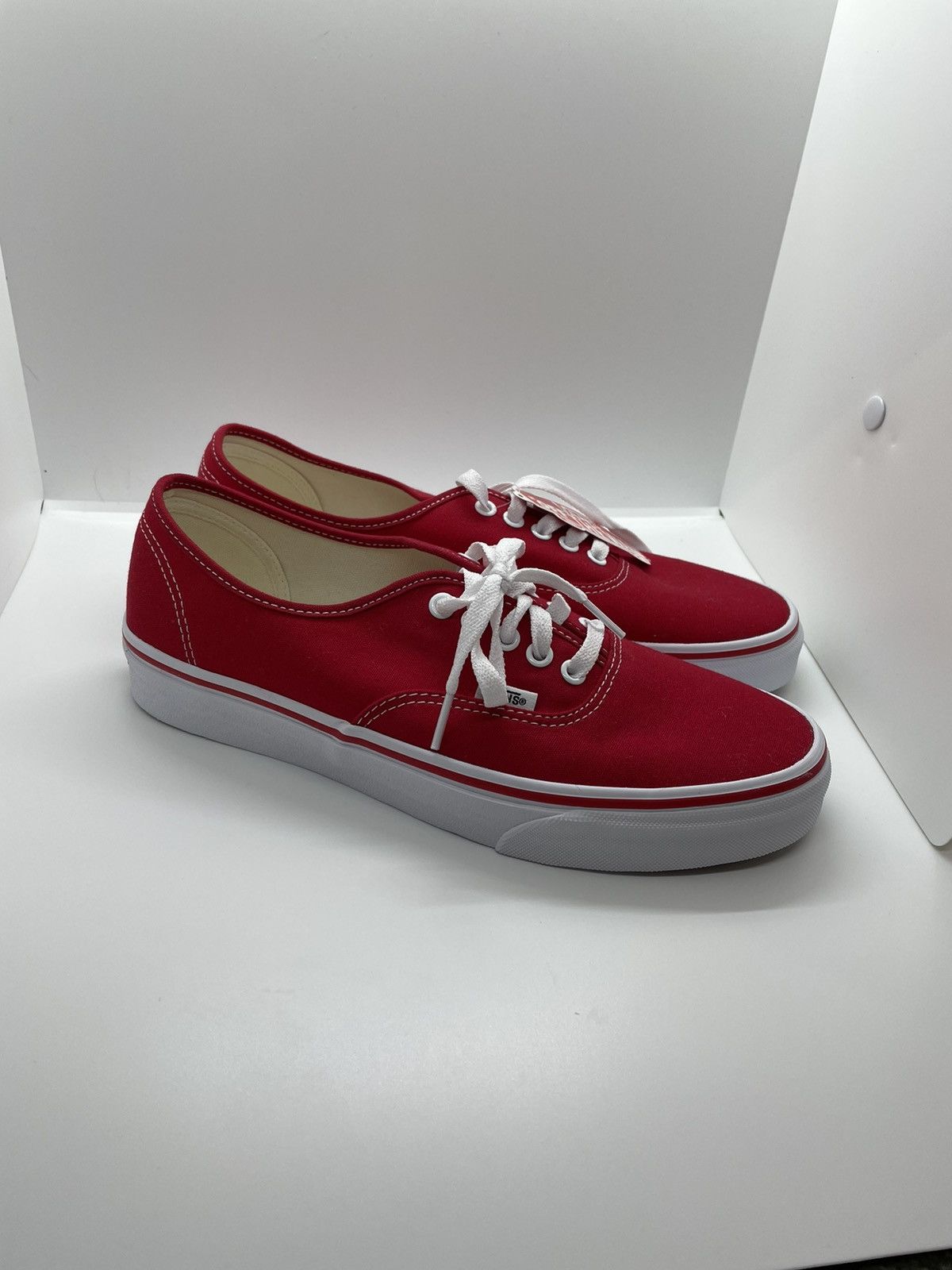 Vans Low Top Vans Red | Grailed