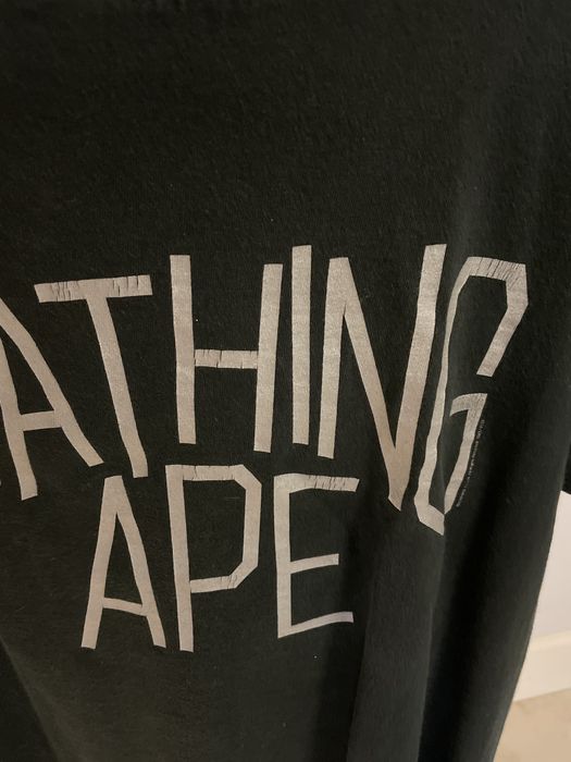 Bape Bathing ape silver letters 2008 vintage | Grailed