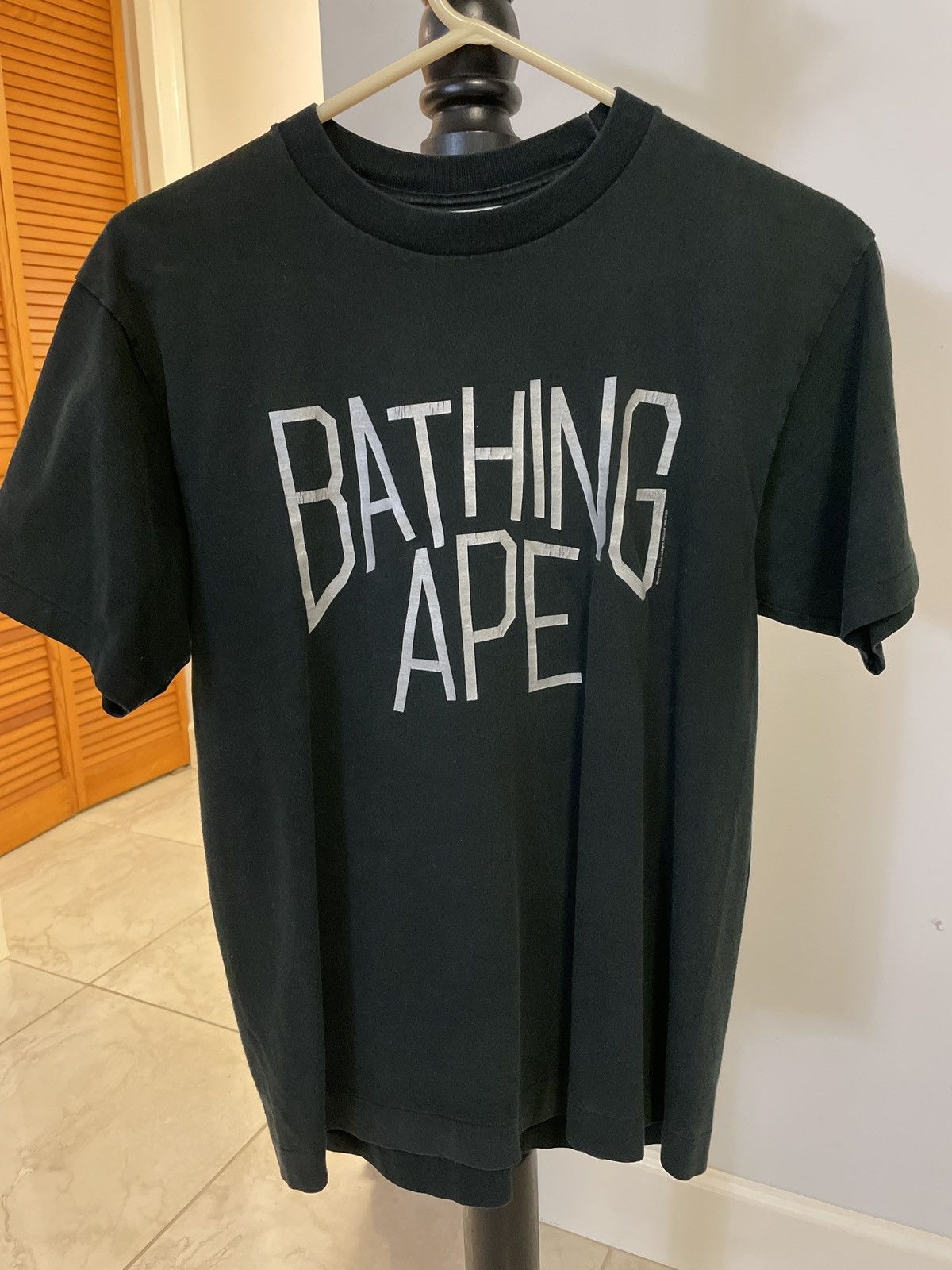 Bape Bathing ape silver letters 2008 vintage | Grailed