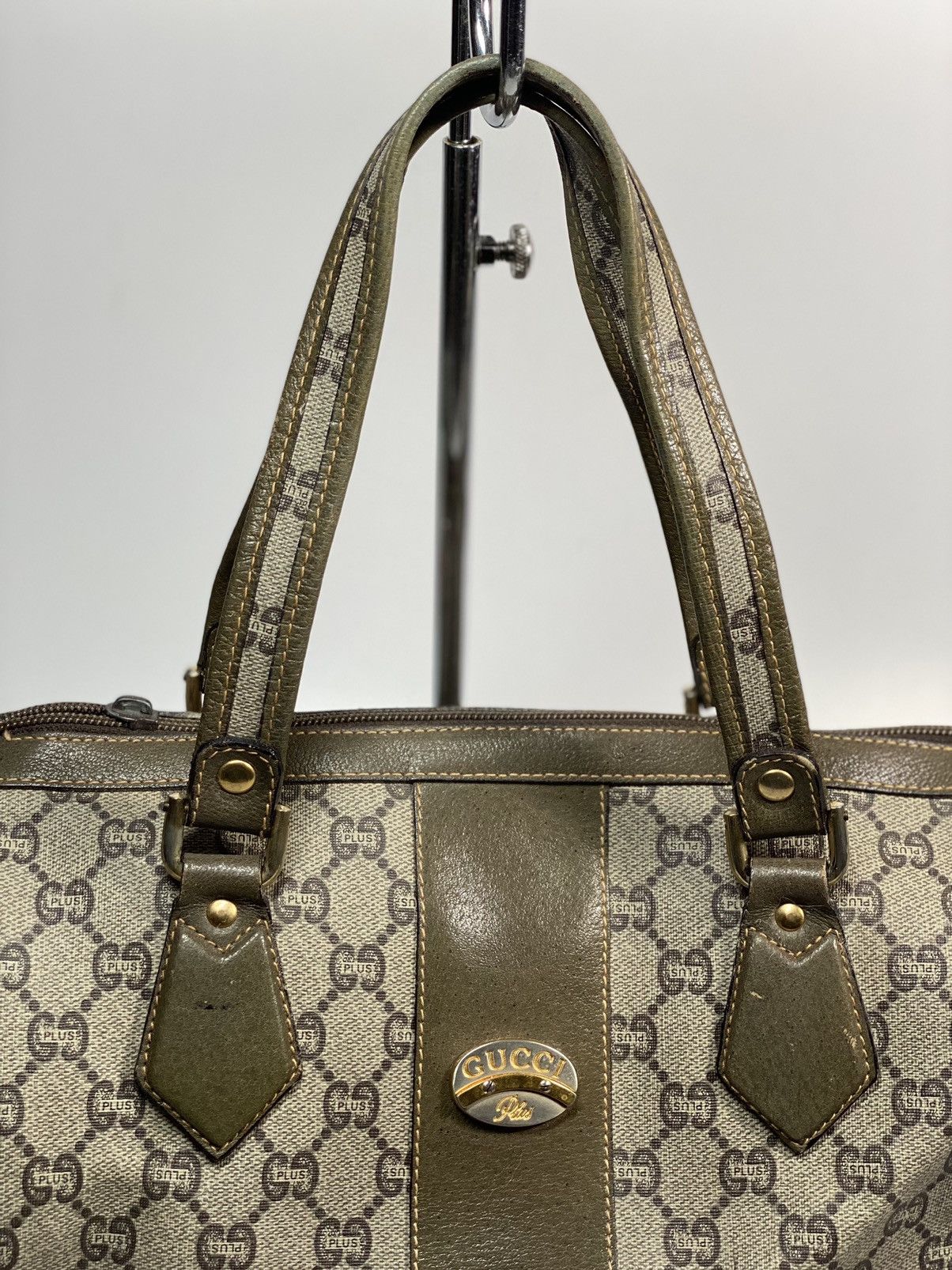 Gucci Gucci Plus Monogram Boston Bag Handbag | Grailed