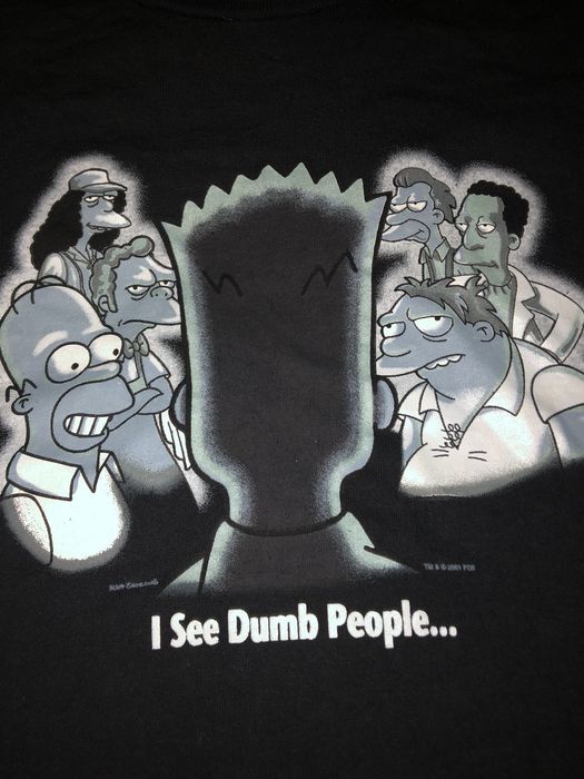 Vintage Vintage 2001 Bart Simpsons Moes Pub Character T-Shirt Tee | Grailed