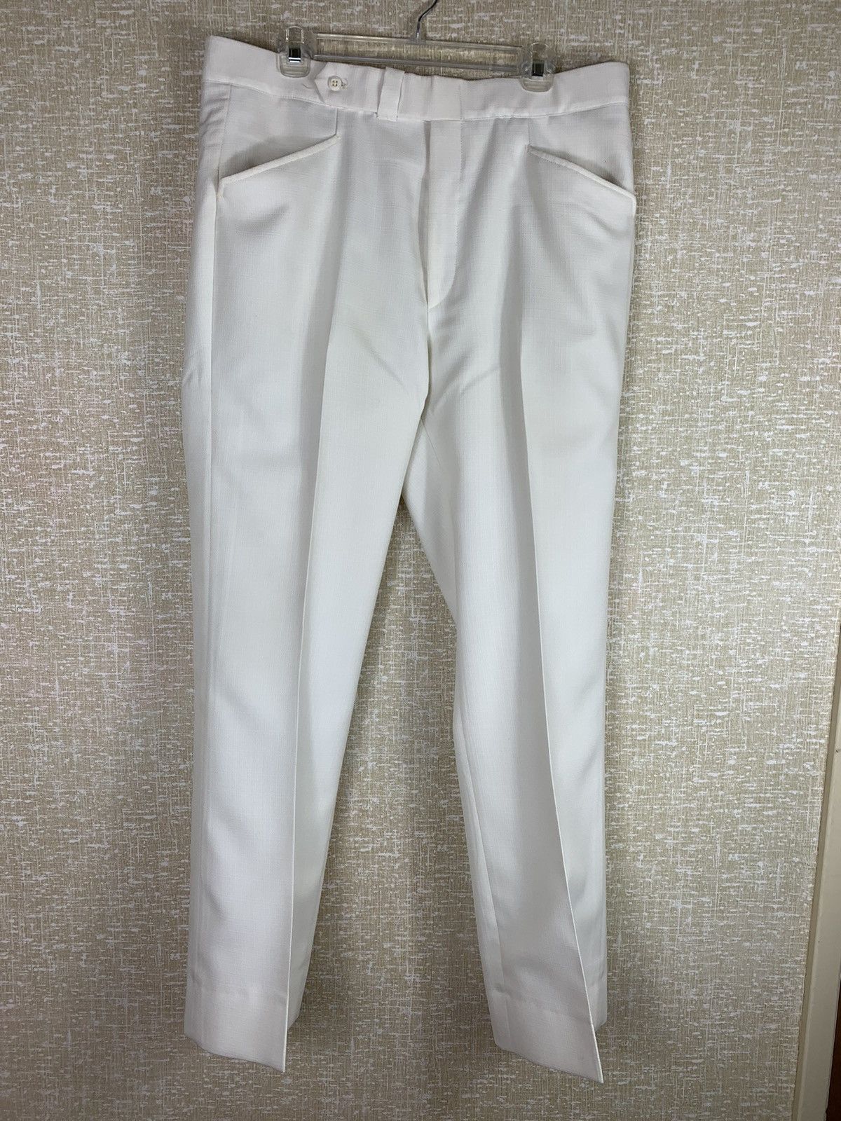 Vintage 60s Vintage Sansa Belt Jaymar-Ruby White Slacks | Grailed