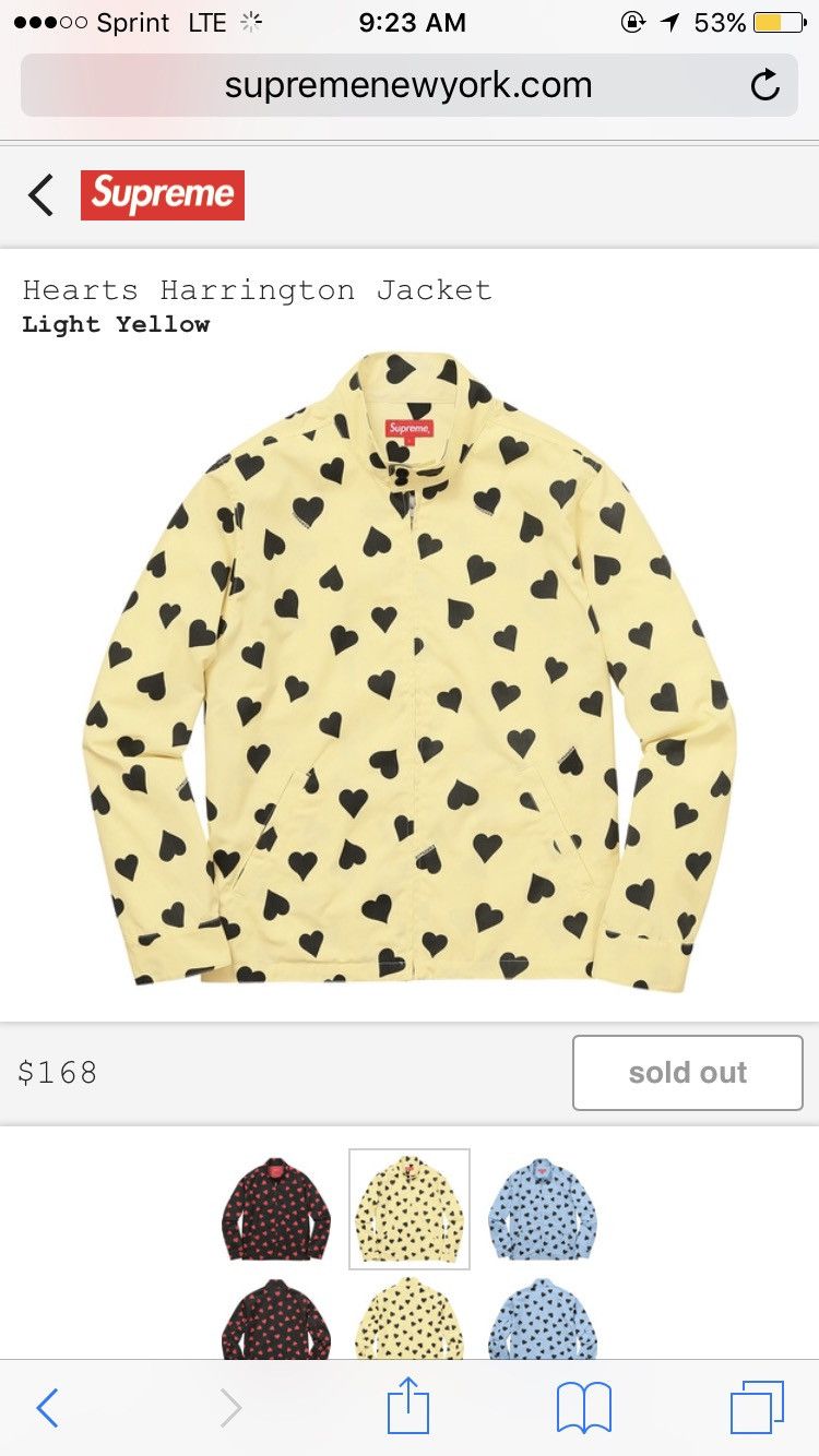 Supreme Hearts | Grailed