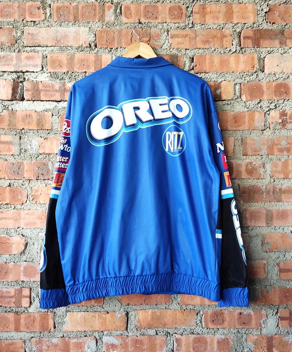Vintage Y2k Greg Biffle NASCAR Racing Oreo #26 Racing Twill Jacket ...