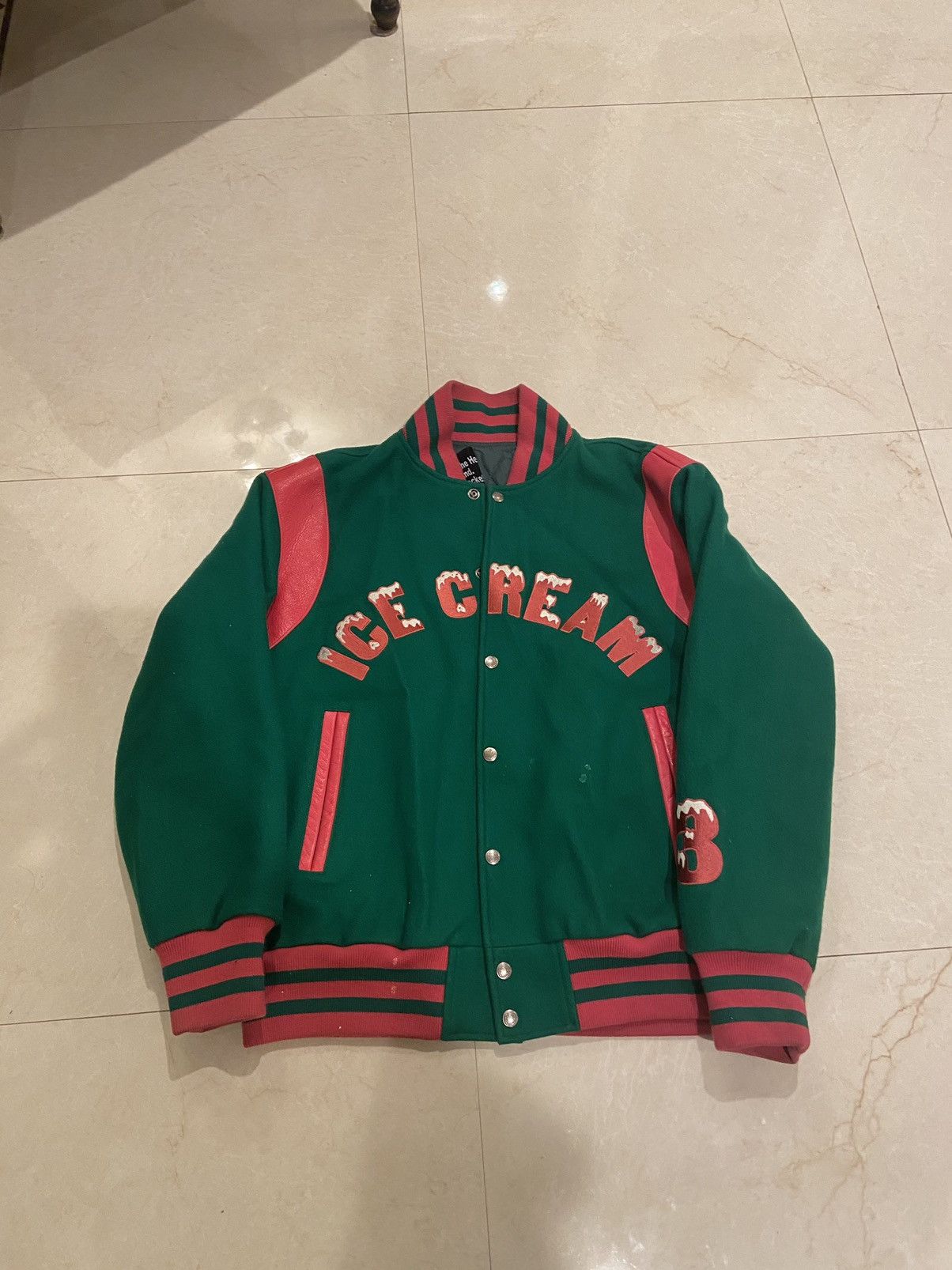 Billionaire Boys Club BBC Ice Cream Varsity Jacket | Grailed