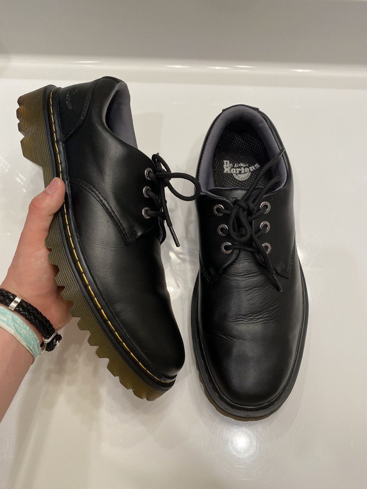 Dr. Martens Cross Bottom Black Doc Martens | Grailed