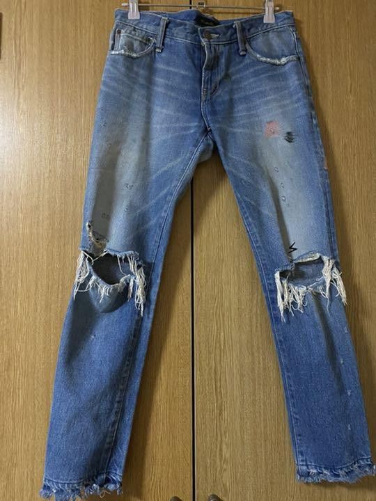 Undercover Undercover 05SS But Beautiful BACK PATCH SCAB JEANS | Grailed