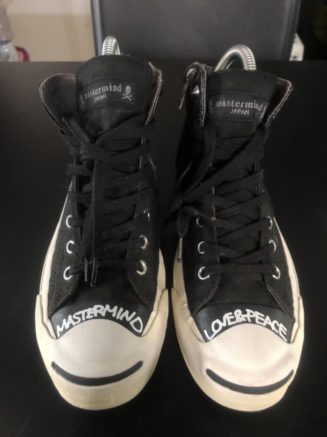 Converse × Mastermind Japan mastermind JAPAN x Converse Jack Purcell Hi ...