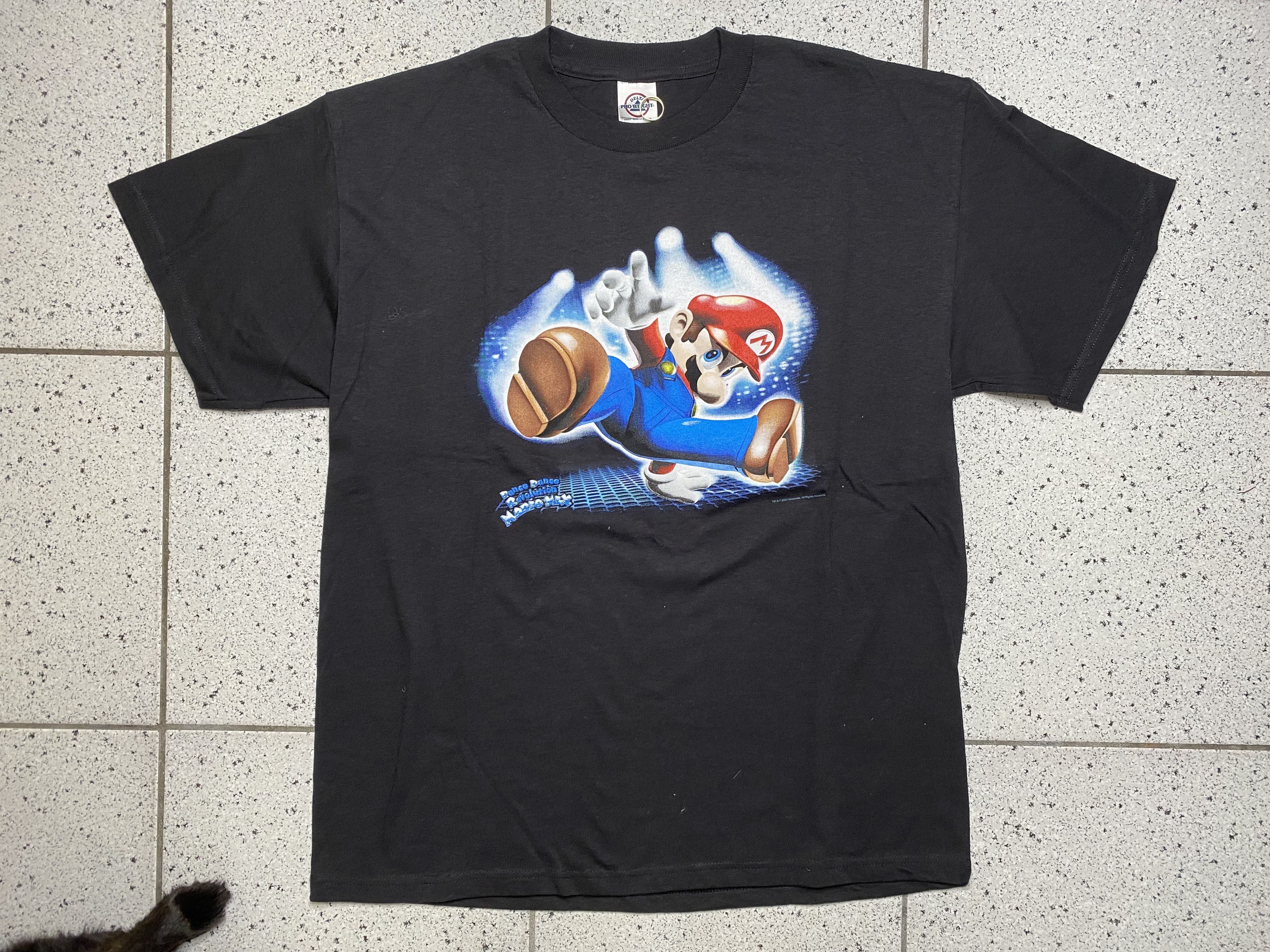 Vintage 2007 Nintendo Super Mario dance dance revolution t-shirt | Grailed