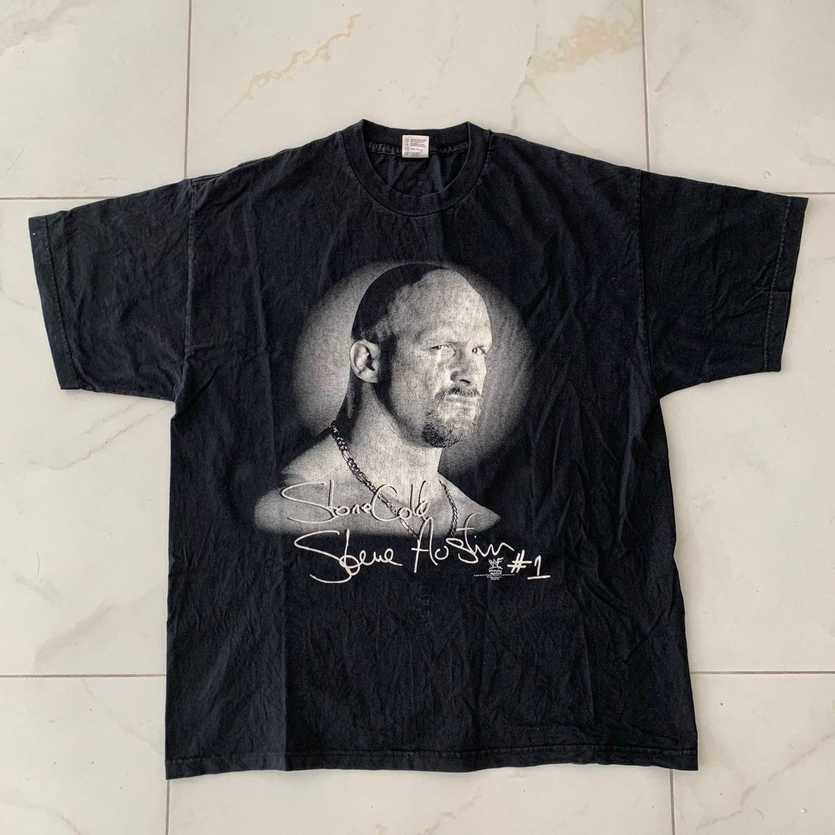 Vintage × Wwe × Wwf Stone cold 2000 | Grailed