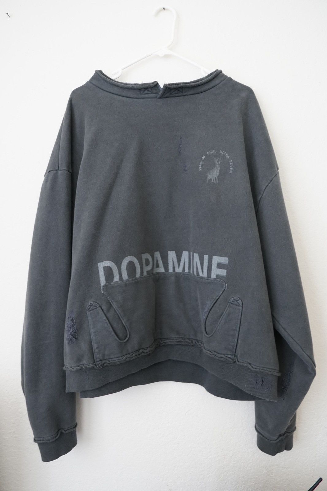 Archival Clothing 2144 Museum Dopamine Mech V3 Removable Hoodie Size Xl