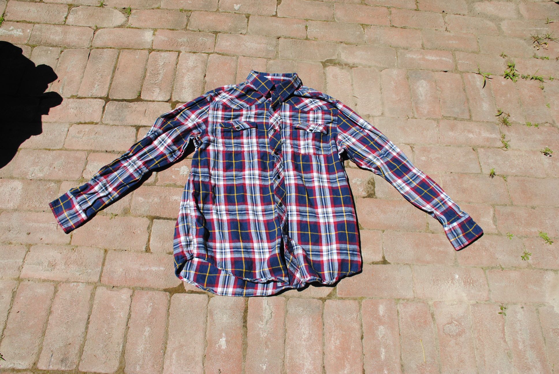 Vintage × Windriver Vintage Multicolour Baggy Boxy Flannel Shirt Wind ...