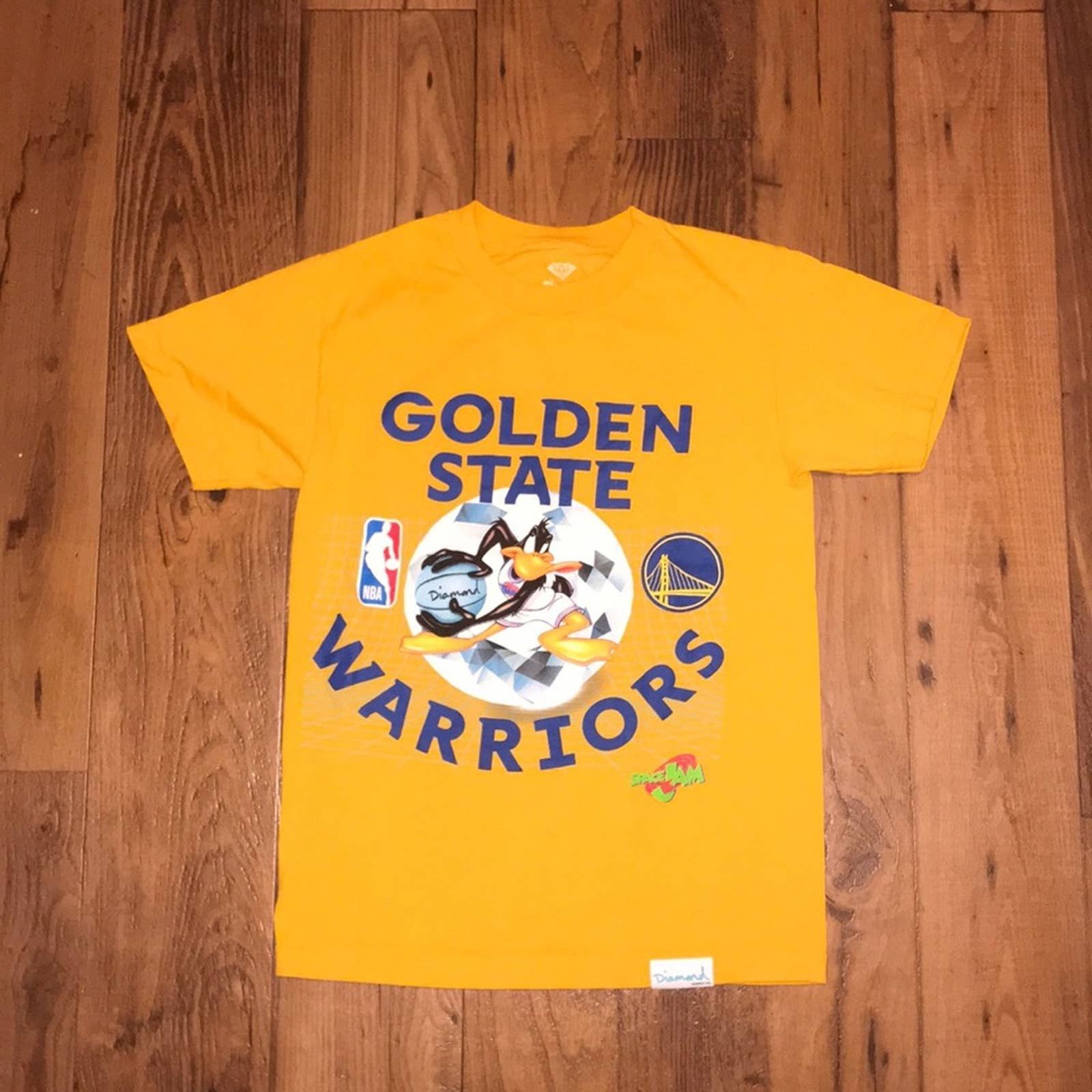 Diamond Supply Co DIAMOND x SPACE JAM x WARRIORS T-SHIRT | Grailed
