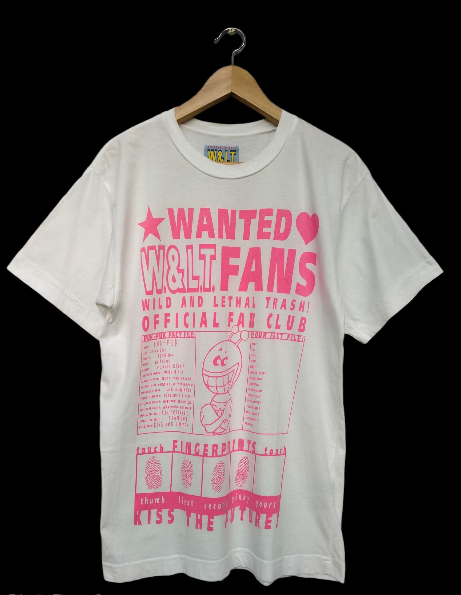 Walter Van Beirendonck W&Lt Wanted Official Fan Club Fingerprints Touch Puk-Puk | Grailed