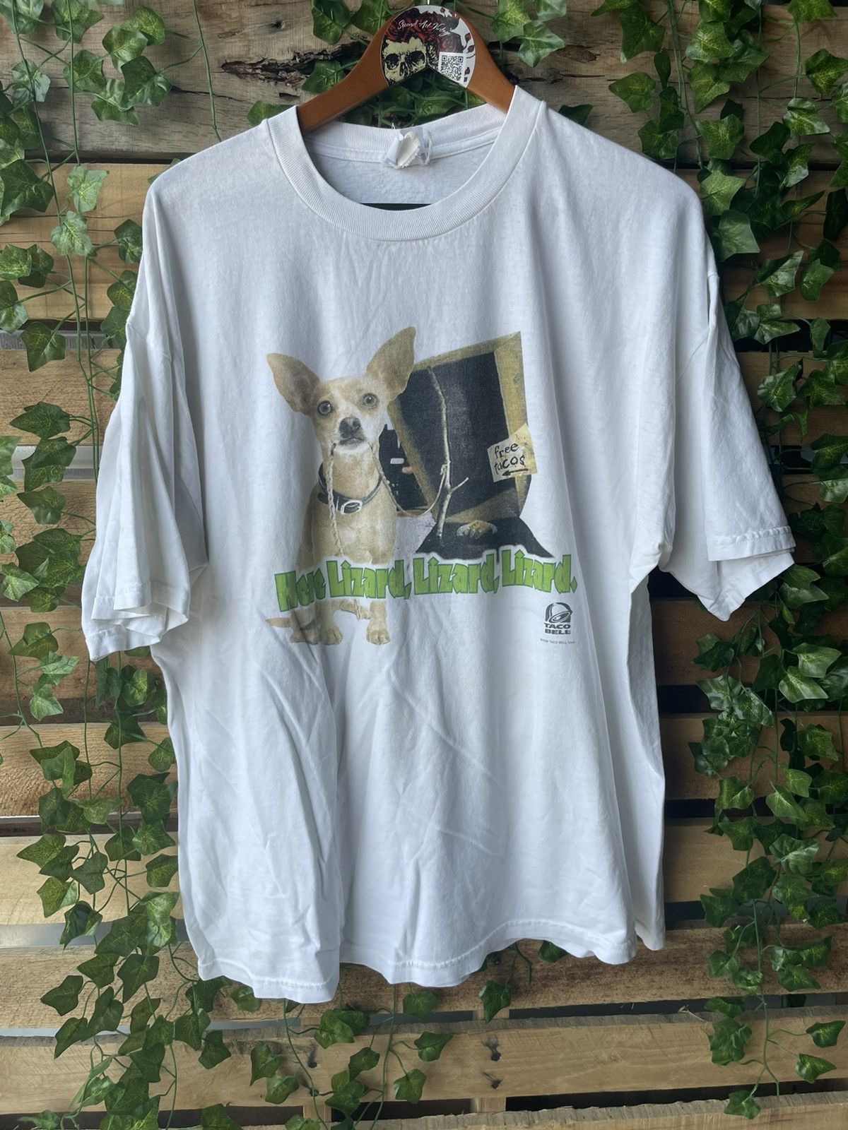 Vintage Vintage Taco Bell Dog Lizard 1998 Snack Promo XL | Grailed