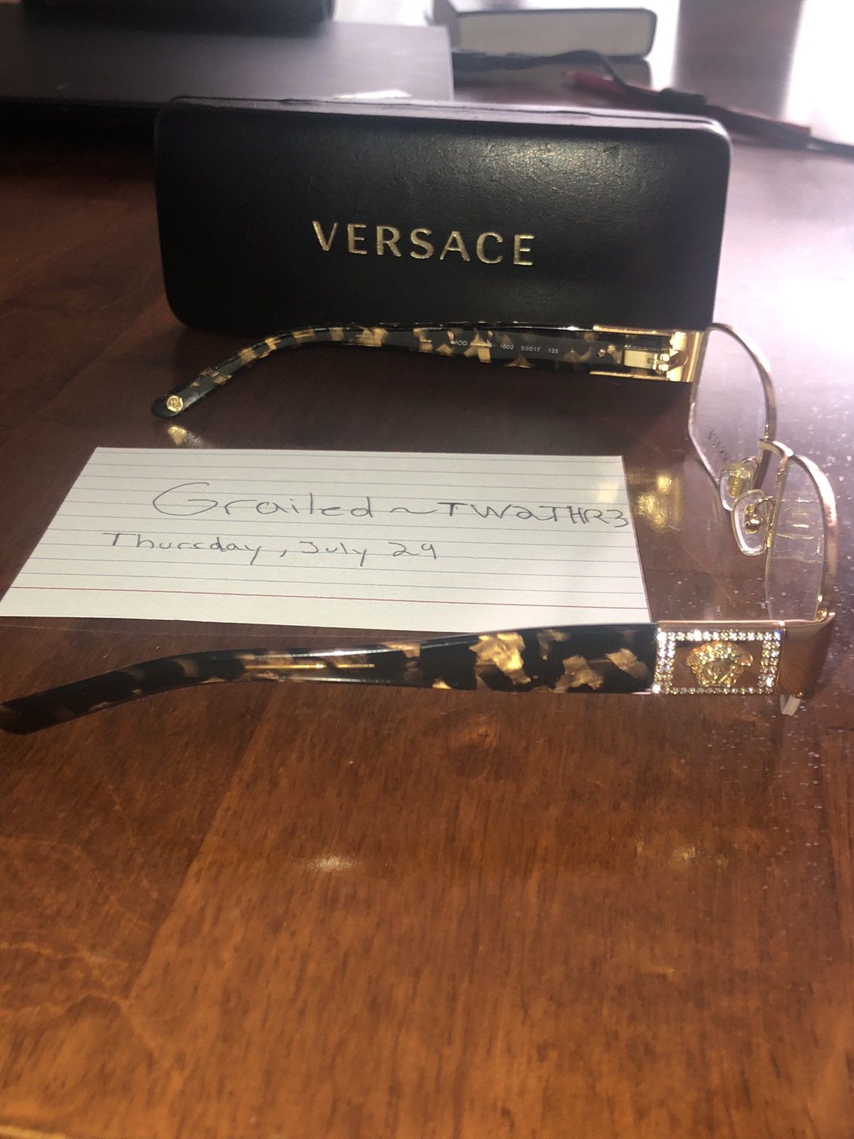 Versace VERSACE DESIGNER FRAMES 1175B | Grailed