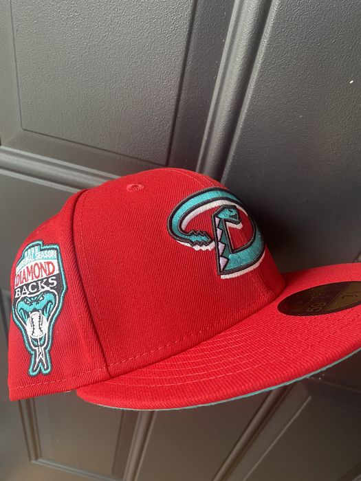 New Era Arizona DBacks Teal Bottom 1998 Inaugural Captain-7 1/4 | Grailed