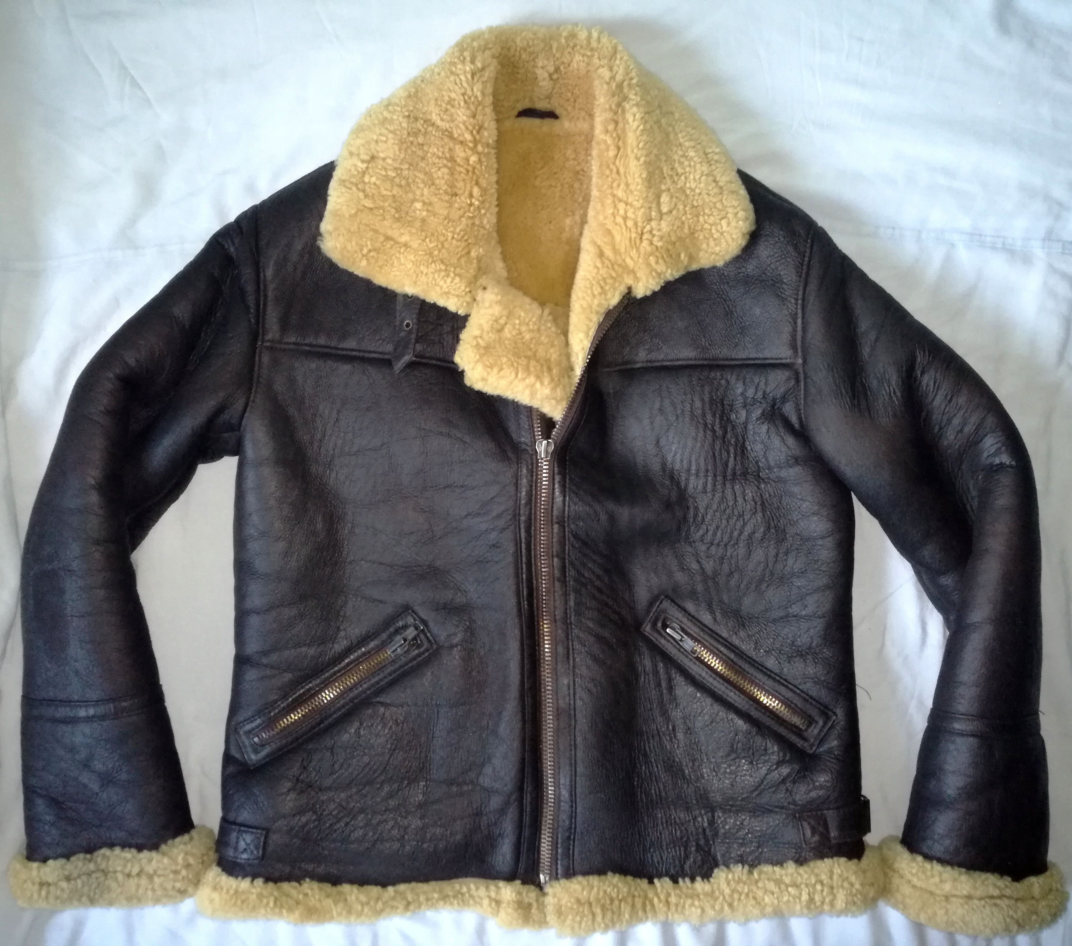 B 3 Noble House ULM Germany RAF WW2 B-3 Shearling Bomber Jacket | Grailed